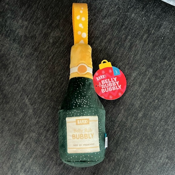 Bark | Dog | Nwt Bark Belly Rub Bubbly Tug Crinkle And Squeaky Toy ...